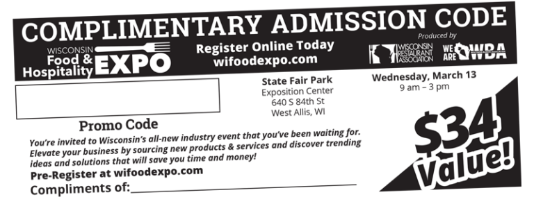 Exhibitor Marketing Kit - Wisconsin Food & Hospitality Expo